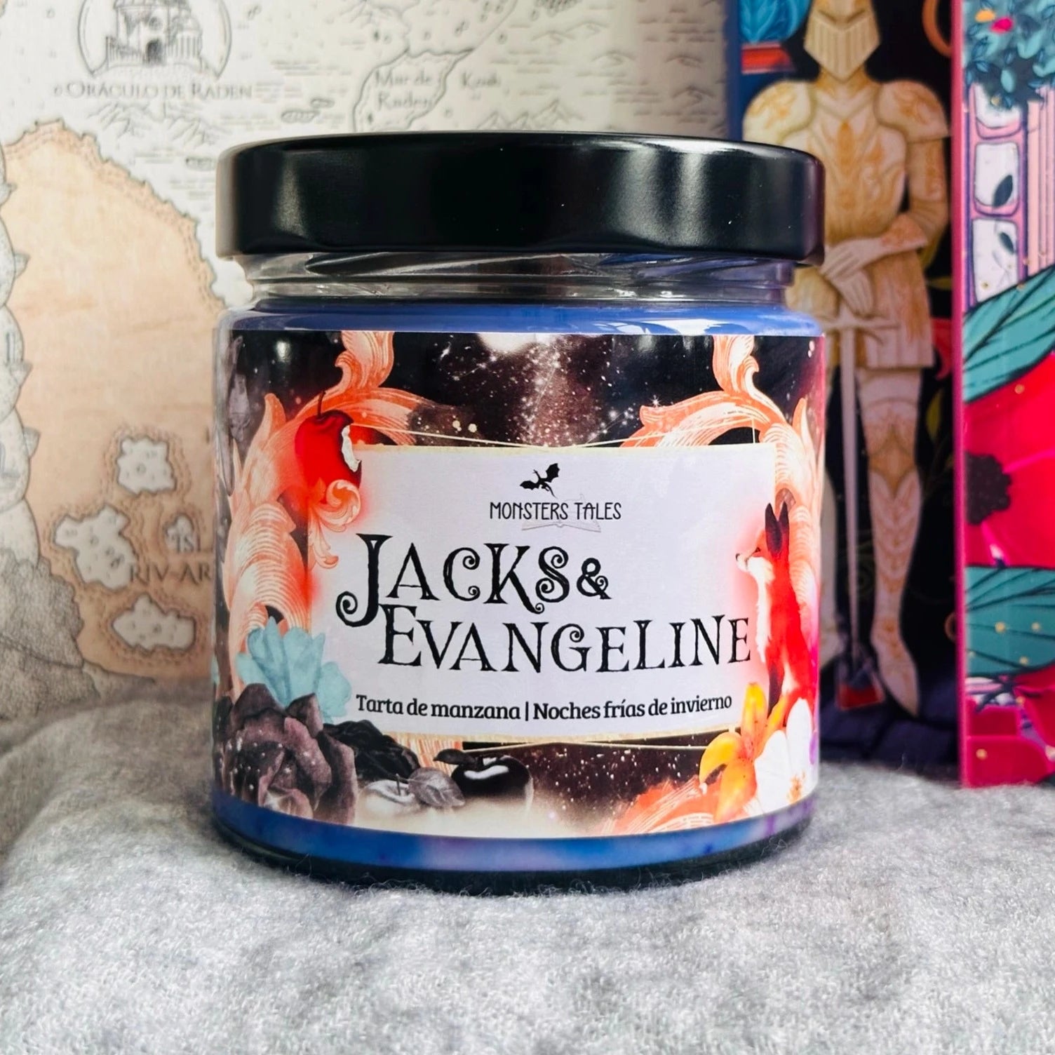 Vela “Jacks y Evangeline” Érase una vez un corazón roto – Monsters ...